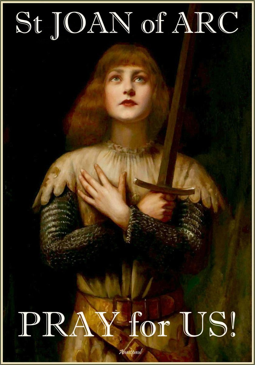 Feast Day of St. Joan of Arc – May 30 – The POSITIVE Catholic